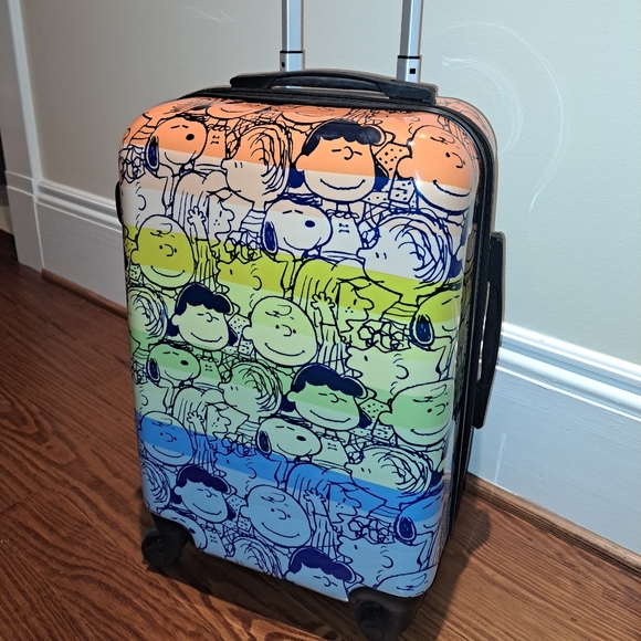 Other | Peanuts Gang Rolling Suitcase 21 | Poshmark